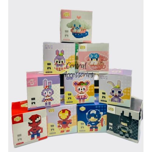 Jual MAINAN BALOK SUSUN DIY MINI BLOCK BRICK / MAINAN EDUKASI ANAK ...