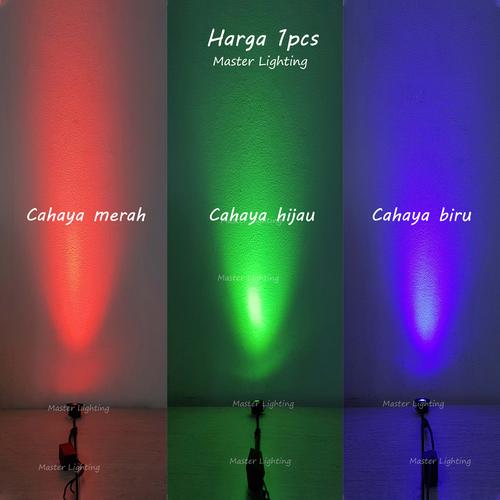 Jual H312 downlight mini led 1.5w spotlight plafon hijau biru merah ...