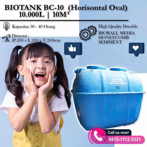Jual TANGKI BIOFILL SEPTICTANK 10000 Liter 10M3 / HORISONTAL - Jakarta ...