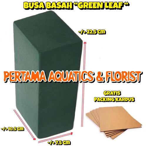 Jual Satuan Busa Basah/ Oasis Bunga/ Foam Basah/ Gabus Bunga Asli ...