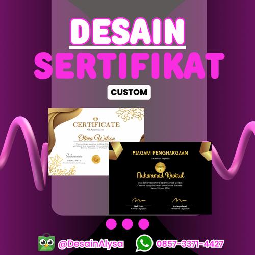 Jual KARTU NAMA SERTIFIKAT BIODATA PIAGAM DESAIN FREE KONSEP - SIMPEL ...