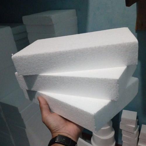 Jual Gabus Styrofoam putih untuk bunga Hantaran tebal 5 cm - 28 x 6 ...