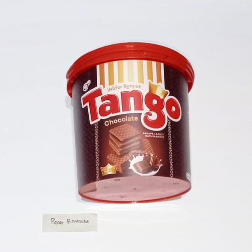 Jual wafer tango rasa cokelat kemasan jar / ember 240gr - Kab. Malang ...