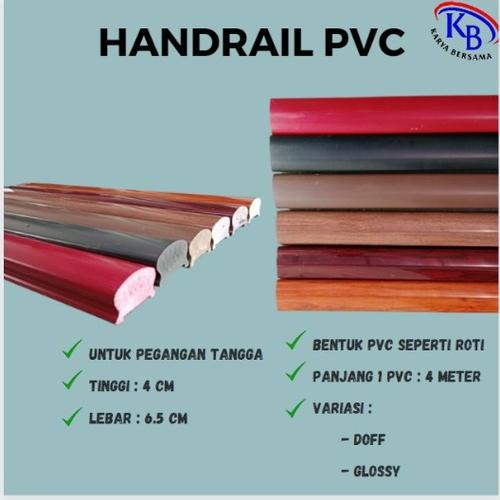 Jual Handrailing/ PVC Hand Rail pegangan tiang railing - Hitam Doff 01 ...