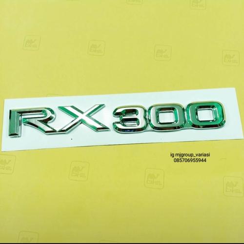 Jual Emblem logo mobil seri exclusive lexus RX300 ukuran original ...