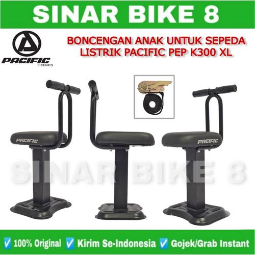Jual Boncengan Anak Depan Untuk Sepeda Motor Listrik | Pacific PEP-K300 ...