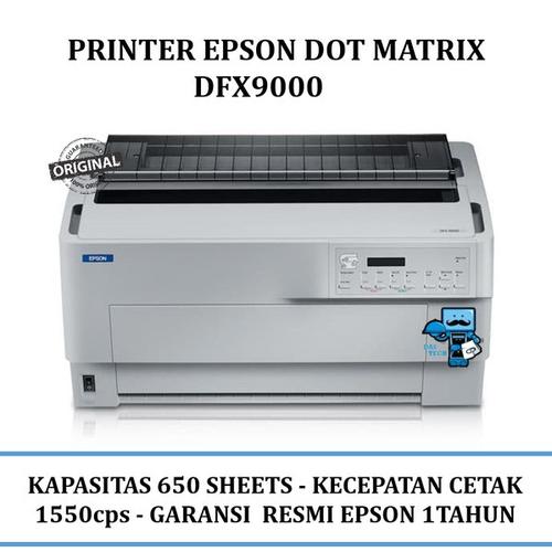 Promo Printer Epson DFX9000 - Dot Matrix Heavy Duty Epson DFX-9000 ...