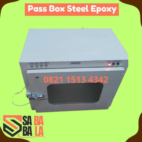 Jual 45x45 cm Pass Box Laboratorium Steel epoxy Interlock door sistem ...