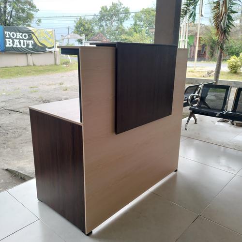 Jual Meja Resepsionis uk 60x120cm tinggi 116cm/modern/minimalis ...
