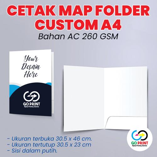 Jual Cetak Map Folder File Dokumen Custom A4 - Kota Tangerang Selatan - goprint73 | Tokopedia