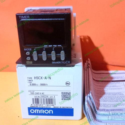 Jual OMRON H5CX -A-N 100 to 240VAC digital timer. 100% Original - Kota ...