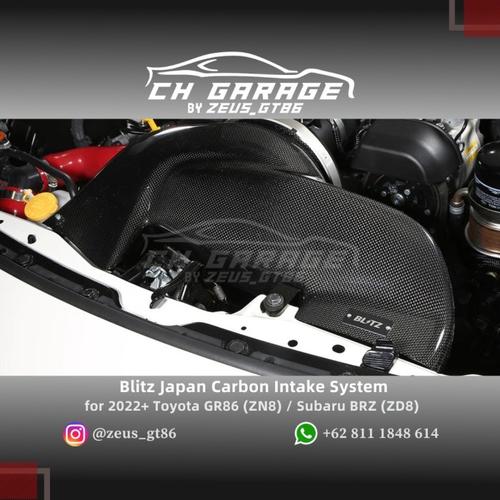 Jual Blitz Japan Carbon Intake System 2022+ Toyota GR86 Subaru BRZ ZN8 ...