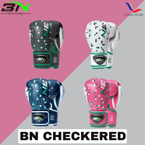 Promo SARUNG TINJU BN CHECKERED / BOXING GLOVE MUAYTHAI / SARUNG TINJU ...