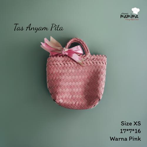 Jual Tas anyam pita | tas hampers lebaran | kemasan | tas anyaman ...