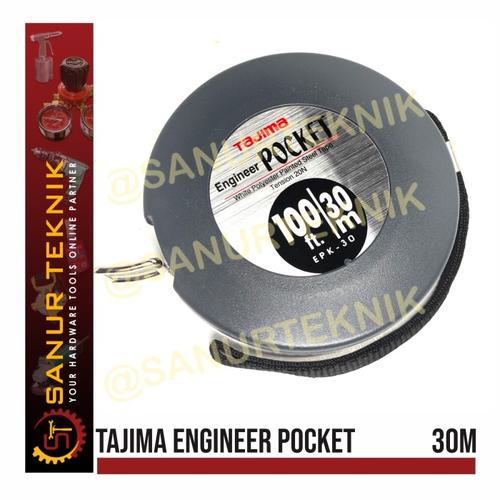 Jual TAJIMA Engineer Pocket Meter / Meteran Saku Mini 10 m / 20 m / 30 ...