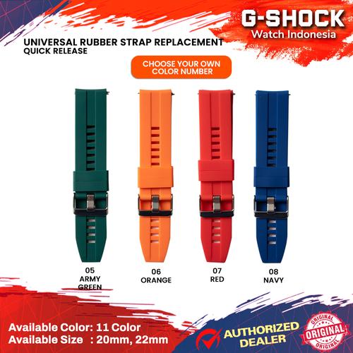 Jual Tali Karet Rubber Strap Universal Quick Release Pin 20mm 22mm ...