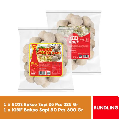Jual Paket Bundling Kibif Bakso 600 Gram + Boss Bakso 325 Gram ...