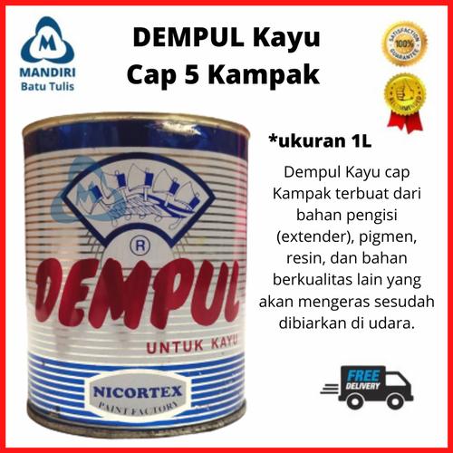 Jual Dempul Kayu Cap Kampak 1 liter - Dempul Kayu 1kg - Kota Bogor ...