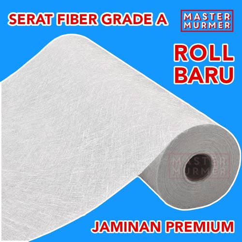 Jual Serat Fiber Roll Impor CSM Chopped Strand Aquaproof No Drop ...