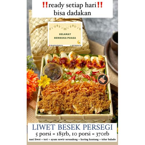 Jual Liwet Besek Persegi Hampers Idul Fitri / Paket Lebaran - 5 Pax ...