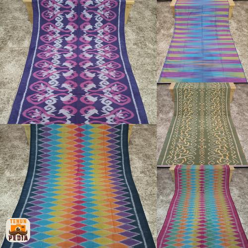 Jual Kain Tenun Ikat 5 Motif Dan Warna Original Tenun Rang Rang Jepara ...