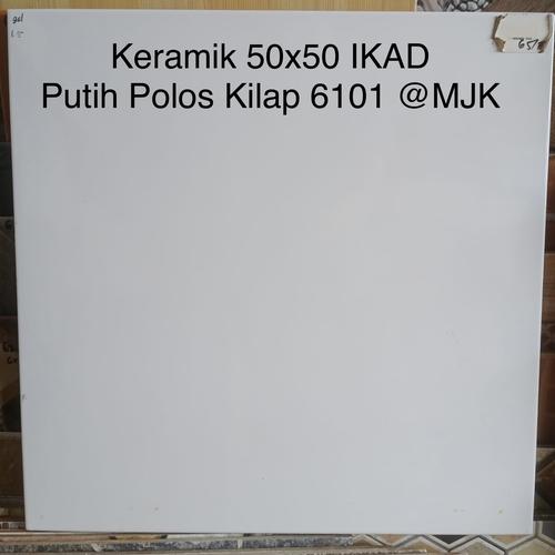 Jual Keramik 50x50 Kilap Putih Polos IKAD 6101 - Kab. Tangerang ...