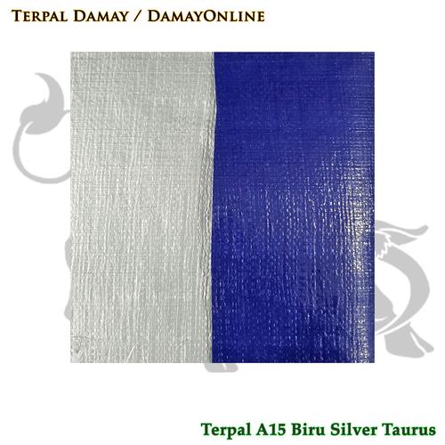 Jual Terpal Jadi A15 Biru Silver Korea Taurus ( Ukuran Bebas / M2 ...