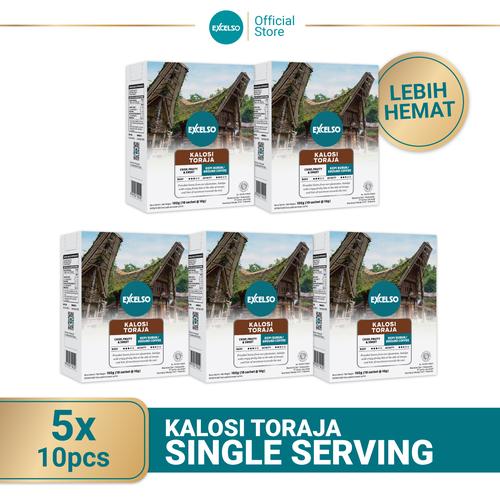 Jual Excelso Kopi Single Serving Kalosi Toraja Pack of 5 Folding Box ...