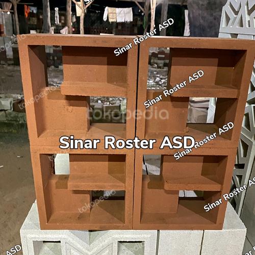 Jual Roster Beton Motif Nako Lubang Sudut 2 Minimalis SINAR ROSTER ASD ...