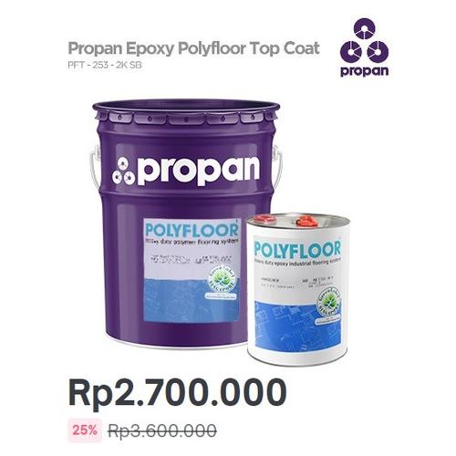 Jual PROPAN POLYFLOOR EPOXY PFT-253-2K SB - LIGHT GREY 20 KG SET ...