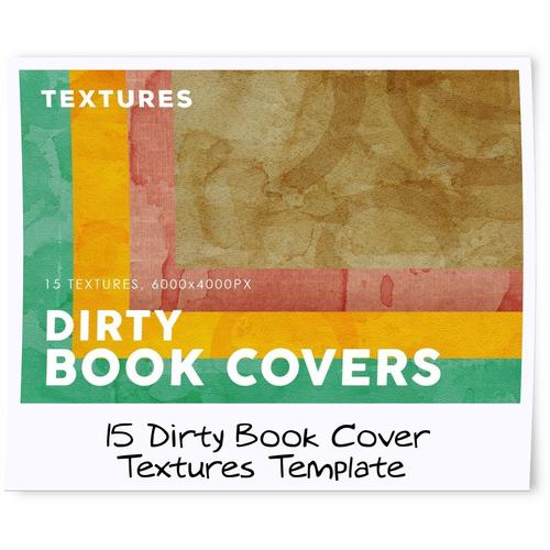 Jual 15 Dirty Book Cover Textures Template - Jakarta Selatan ...