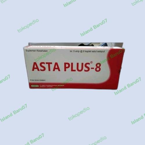 Jual ASTA PLUS 8 BOX - Asta Plus 8 ASTAXANTHIN DAN SELENIUM ANTIOKSIDAN ...