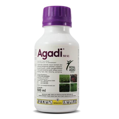 Jual Agadi 50SC 100 Ml FIPRONIL insektisida kontak basmi hama ulat ...