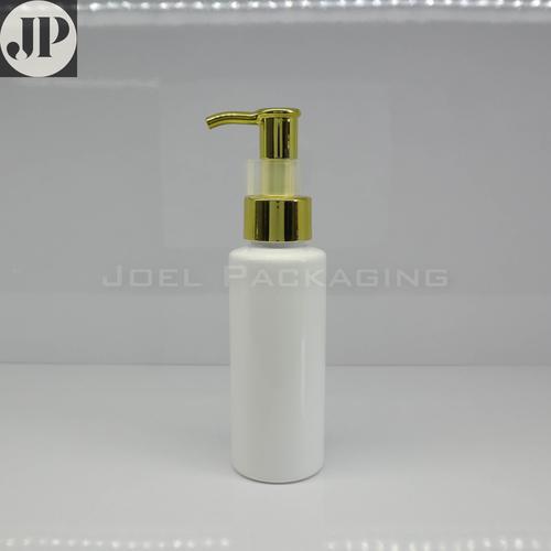 Jual BOTOL RF 150ML PUTIH TUTUP PUMP CLIP OIL GOLD SILVER 150ML LUXURY ...