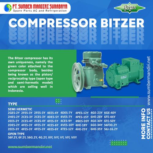 Jual Compressor Bitzer Semi Hermatic - Kota Surabaya - Sumber Mandiri ...