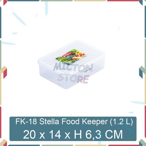 Promo MICTON Lion Star FK-18 Stella Food Keeper 1,2L Toples Makanan ...