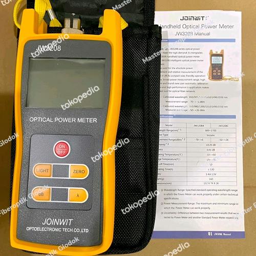 Jual OPM JW3208 (OPTICAL POWER METER) JW 3208 - Jakarta Pusat - Master ...