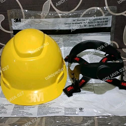 Jual Helm Safety 3M /Proyek type H-700 yellow Alat safety - pelindung ...