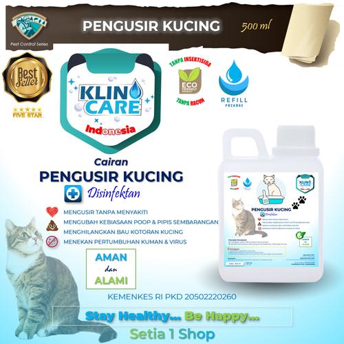 Jual Refill Anti Kucing 500ml KLINO CARE Pengusir Kucing Tanpa ...