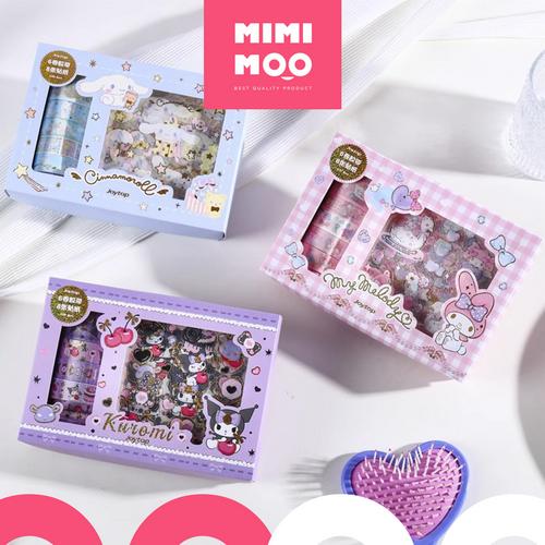 Jual MIMIMOO Sticker Gift Box Cinnamoroll Kuromi Pochacco My Melody ...