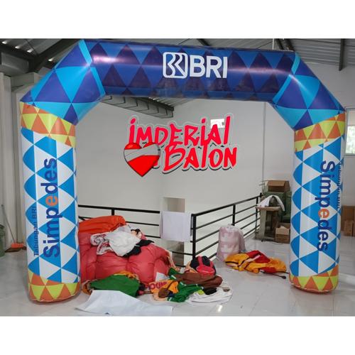 Jual Balon Gapura Balon Gate Ukuran 3m x 5m Bahan 440gsm Full set ...