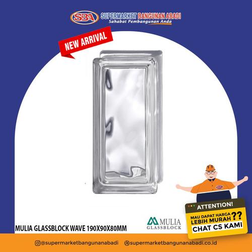 Jual GLASSBLOCK BATA / GLASSBLOK / GLASS BLOCK MULIA GLASSBLOCK WAVE ...