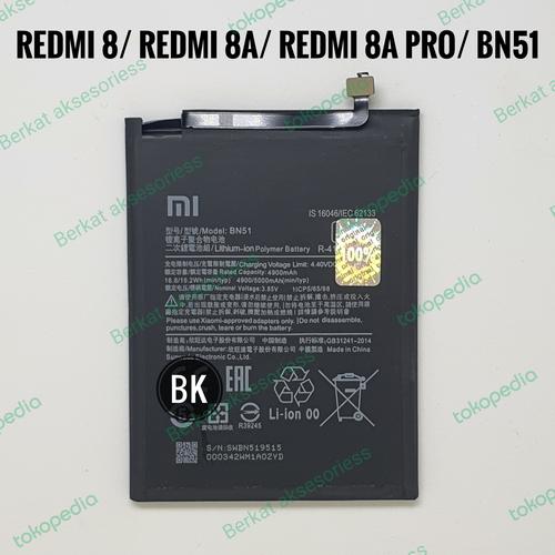 Jual Baterai Batre Batere Xiaomi BN51 BN 51 Redmi 8A Redmi 8 Redmi 8A ...