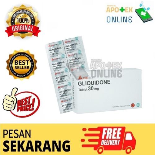 Jual GLIQUIDONE OGB 30 MG STRIP ISI 10 TABLET - Kab. Bekasi - Apotek ...