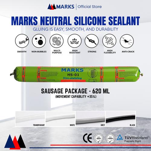 Jual MARKS Neutral Cure Silicone Sealant Sausage - Kota Tangerang ...