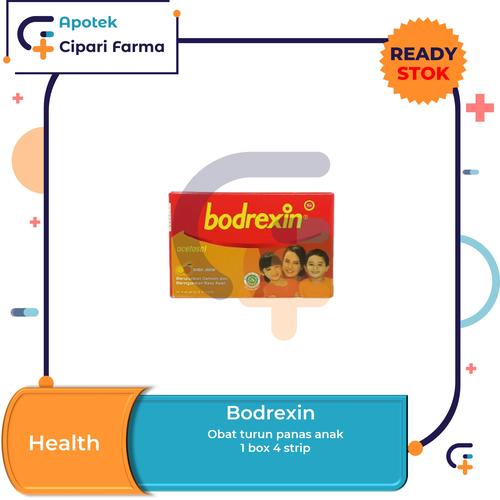Jual Bodrexin Tablet Hisap Obat Turun Demam Panas Pada Anak 1 Box 4 ...