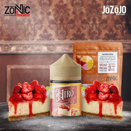 Jual Hiro Strawberry Cheesecake 60ML by Jozojo Brew x Eliquid - Liquid ...