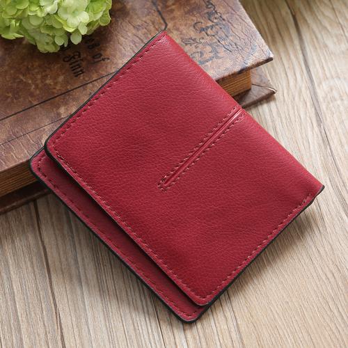 Jual DOMPET LIPAT WANITA KOREA KECIL KULIT MERAH LAVENIRA WA666R1 MINI ...