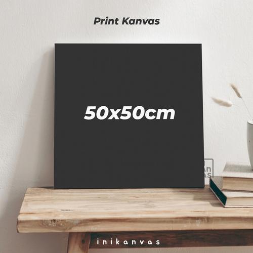 Jual Print Photo Canvas 50cm x 50cm - Cetak Kanvas Foto Wisuda Wedding ...