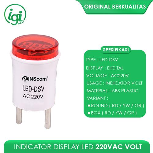 Jual ALAT PENGUKUR VOLTASE LISTRIK COLOK VOLTMETER COLOKAN DIGITAL VOLT ...